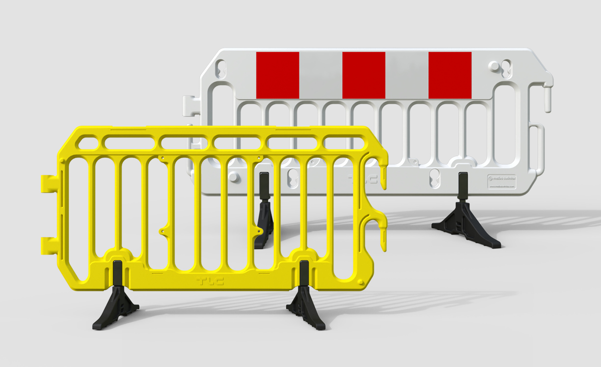 Bariery plastikowe - TLC Rental